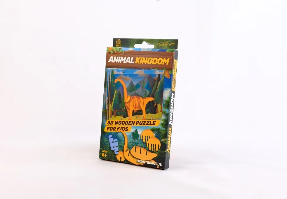 EscapeWelt 3D dřevěné puzzle Brontosaurus