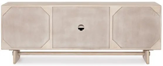 BIZZOTTO Designový TV stolek ELISHEVA světlý 0746994