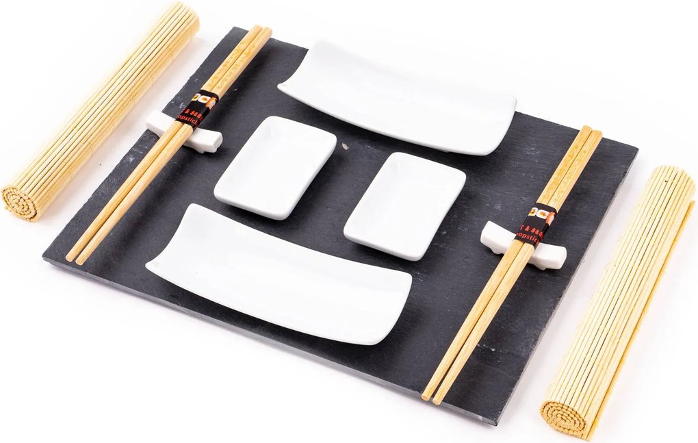 Souprava pro občerstvení, dresinky a předkrmy, sushi - 11 dílů