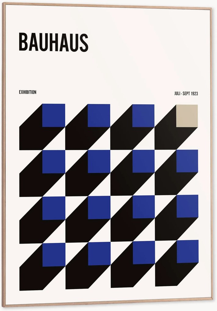 Zarámovaný digitální tisk Bauhaus