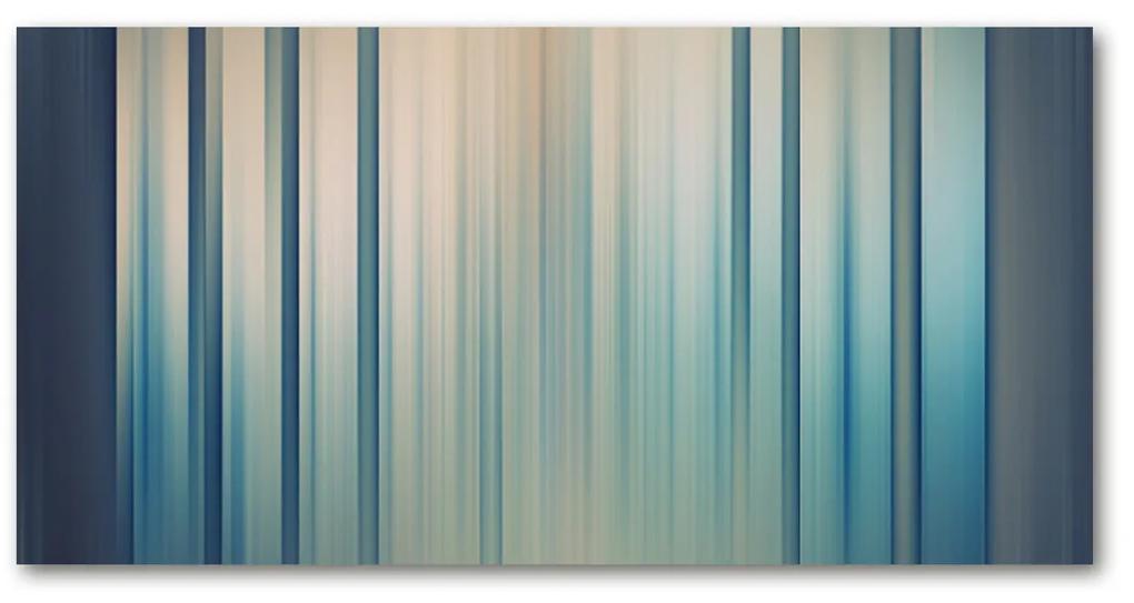 Foto obraz sklo tvrzené Modré pásky