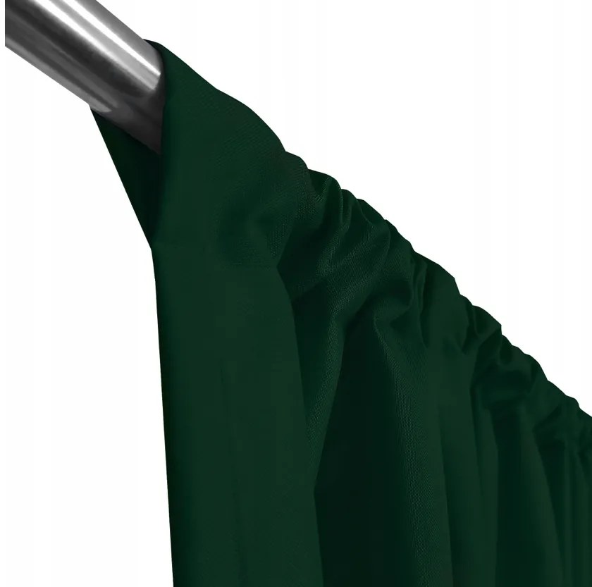 Luxusní exteriérový závěs do altánku v zelené barvě 155x220 cm