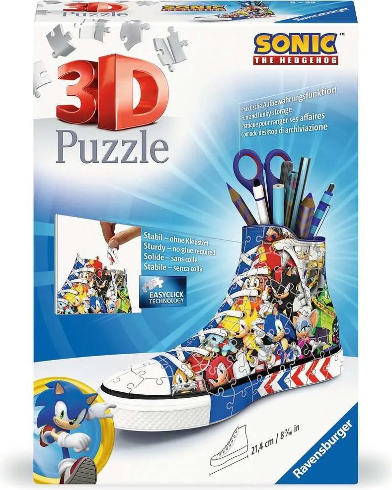 3d puzzle ravensburger 115938 kecka sonic the hedgehog