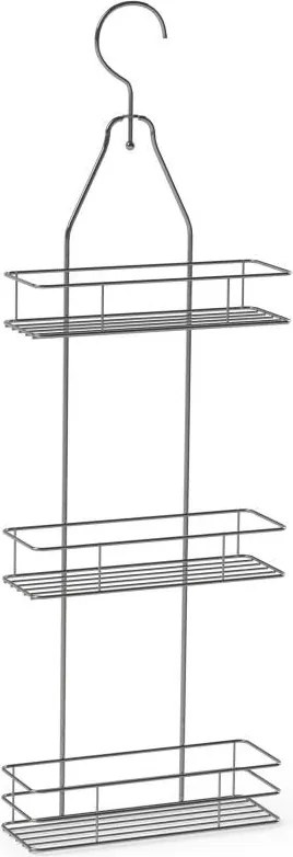Erga Maddy S3, trojitý koupelnový košík na zavěšení 23x8,2x69,5 cm, chromová, ERG-YKA-E.MADDY S3