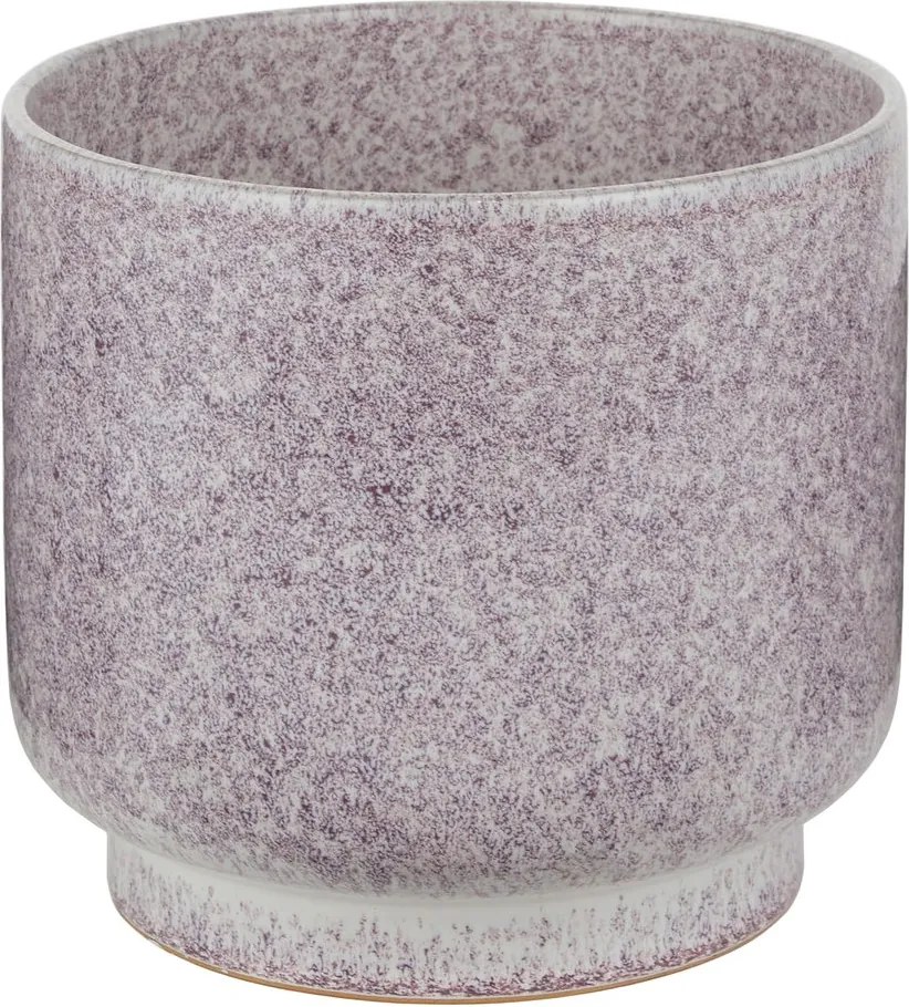 SPECKLE Květináč 20 cm - fialová