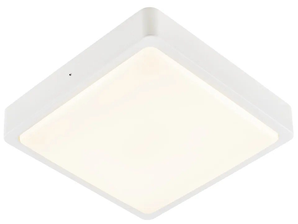 SLV 1003449 Ainos square, venkovní, nástěnné a stropní svítidlo LED 17W, bílé, 3000/4000K, 30x30cm, IP65