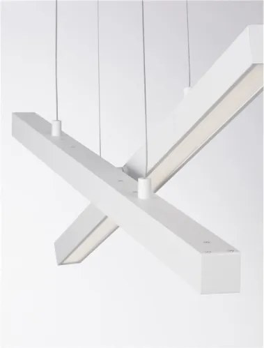 Závěsné LED svítidlo NOVA LUCE X-LINE 40W 3000K 9060910 stmívatelné Triac