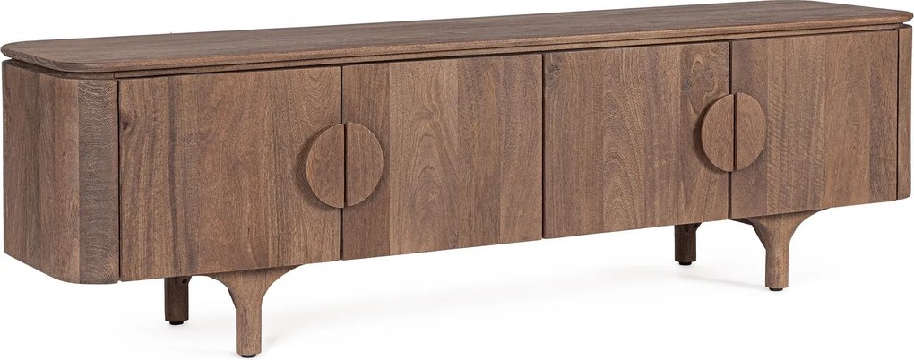 BIZZOTTO TV stolek LATUR hnědý 170x50 cm 8051836840768