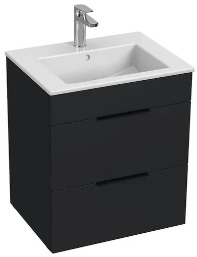 Jika Cube Skříňka s umyvadlem 55 cm, antracit mat H4536121763521