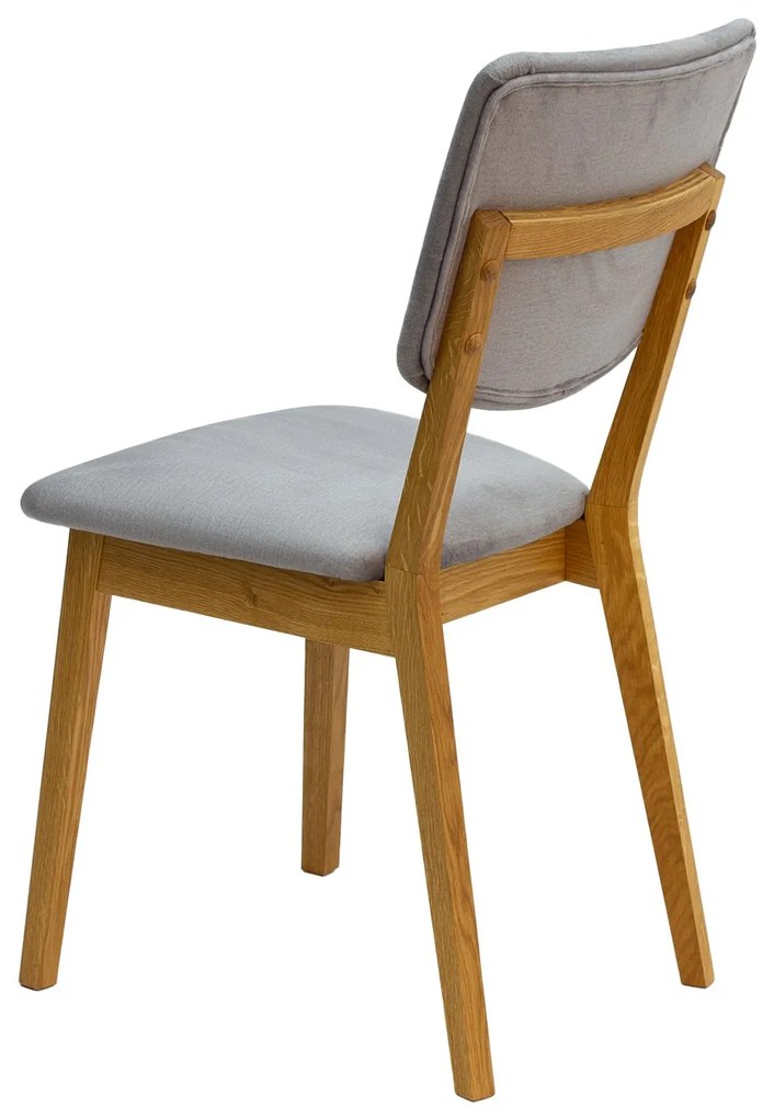 Bradop Židle čalouněná GISELA dubová Z221 | Látka: 164 - Diosa-164,Provedení: P - Přírodní