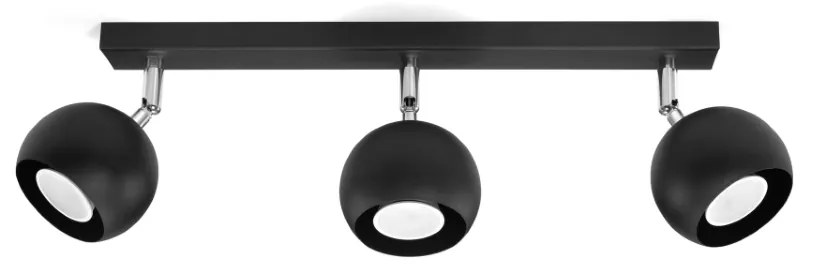Sollux Lighting Stropní svítidlo OCULARE 3 Černá