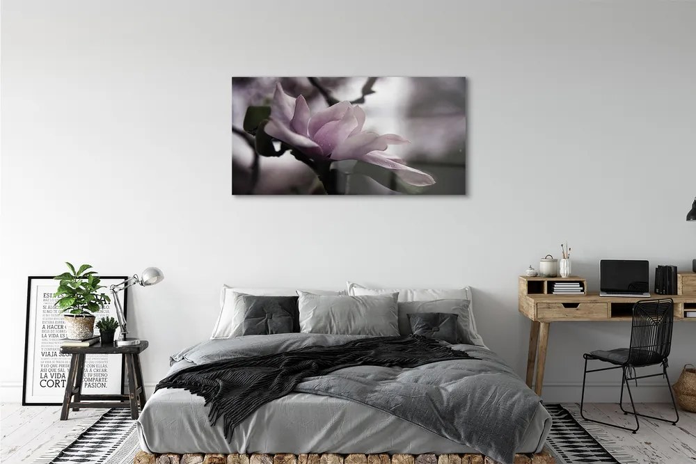 akrylový obraz Magnólie 125x50 cm
