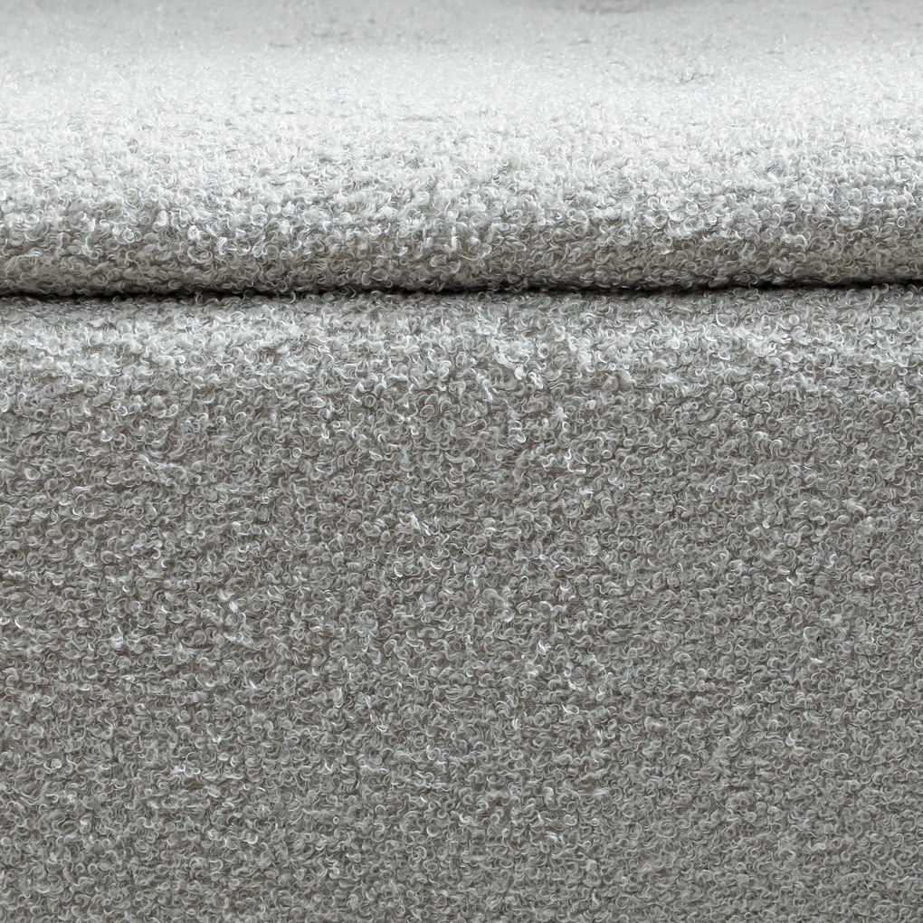 HOMCOM Lavice s úložným prostorem Čalouněná lavice s výklopným víkem v šedém sametovém vzhledu Komoda do obývacího pokoje Ložnice 95 x 38 x 45 cm