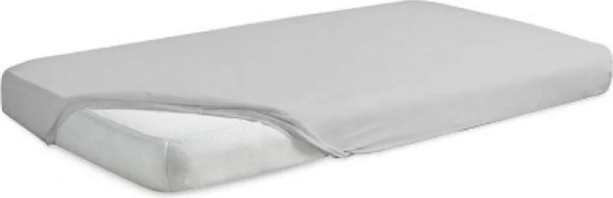 Matex Saténové prostěradlo s gumou 150/160x190/200 šedé světlé 42