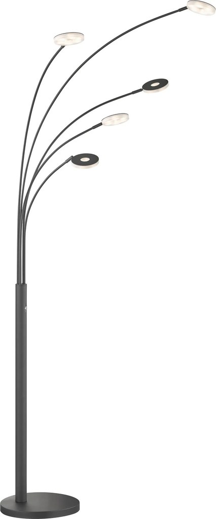 XXXLutz STOJACÍ LED LAMPA, 79/225 cm Fischer & Honsel - Stojací lampy - 003151121202