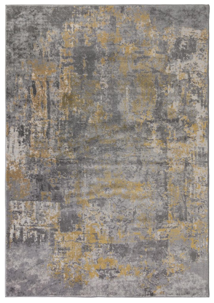 Flair Rugs koberce Kusový koberec Cocktail Wonderlust Grey/Ochre - 160x230 cm