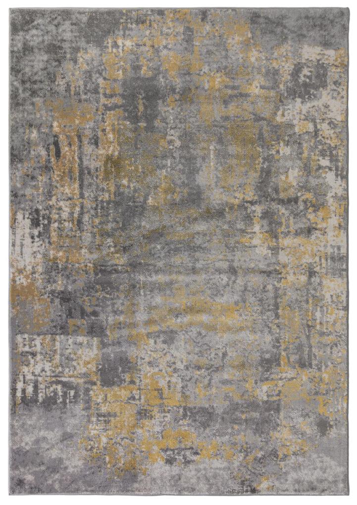 Flair Rugs koberce Kusový koberec Cocktail Wonderlust Grey/Ochre - 200x290 cm