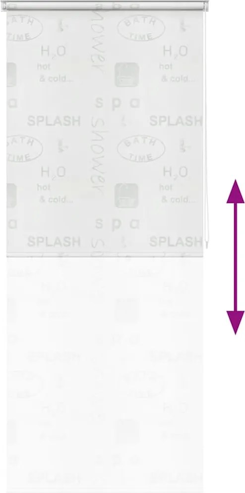 Sprchová roleta 80 x 240 cm Splash 142871