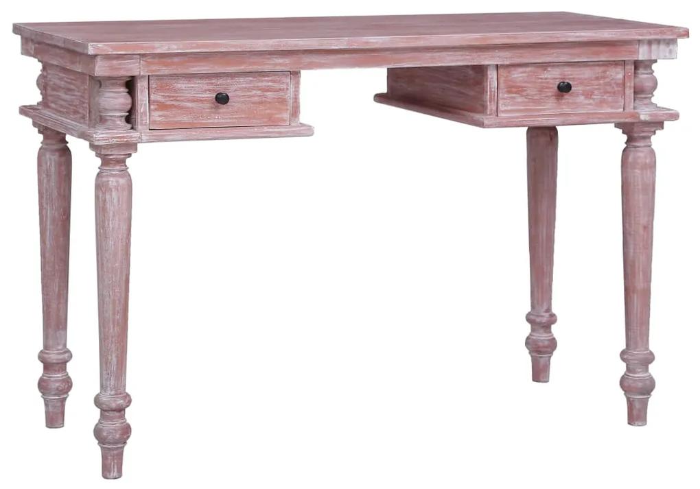 337085 vidaXL Psací stůl 115 x 50 x 78 cm masivní mahagonové dřevo
