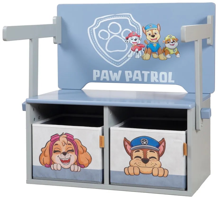 Modrá dětská lavice Paw Patrol – Roba