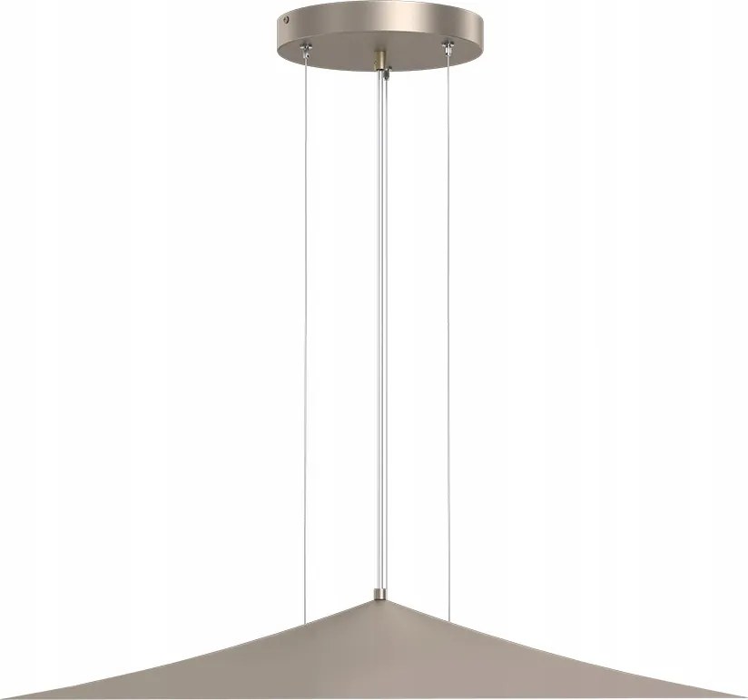 Shilo Závěsná lampa Brito 74 cm 3xGX53 platinová