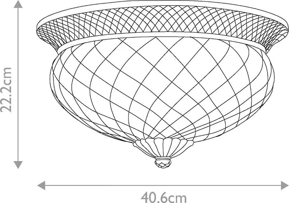 Luxusní stropní svítidlo Elstead PLANTATION PL