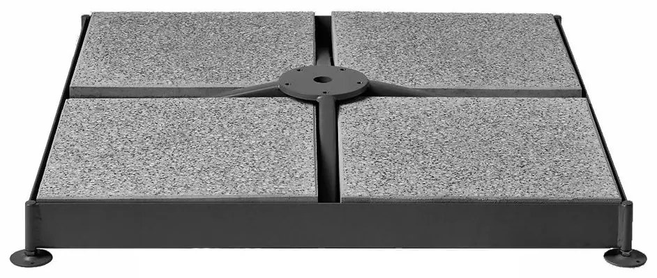 Glatz ocelový dlaždicový stojan M4 pro 8 dlaždic 40x40x4 cm, 120 kg, šedá barva M4-T120/ZG
