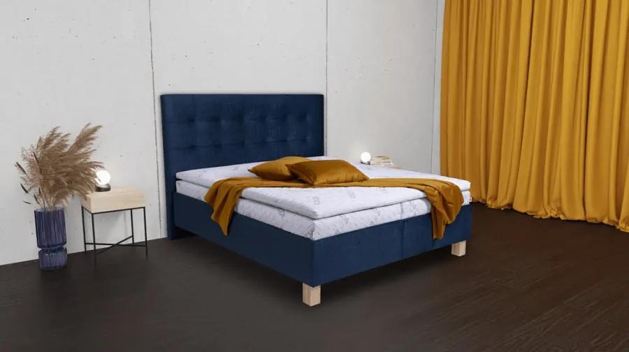 Pohoda Čalouněná postel CELINE s úložným prostorem a volně loženou matrací | Látka: Andora 303,Šířka matrace: 160 cm