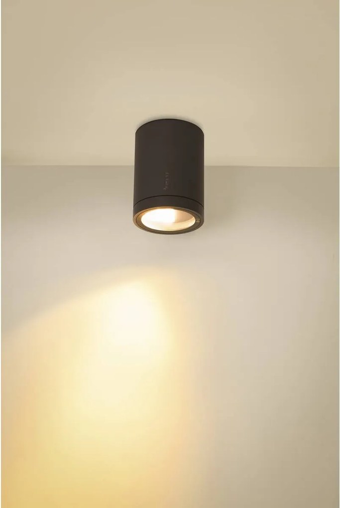 LA 1003427 ENOLA ROUND M Outdoor, stropní LED svítidlo, antracitové - BIG WHITE (SLV)