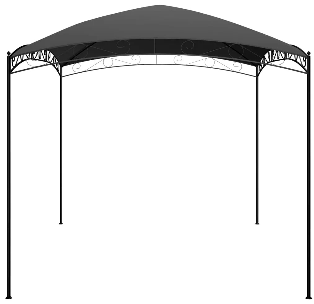 vidaXL Marketos Altán 3 x 4 x 2,65 m antracitový 180 g/m²