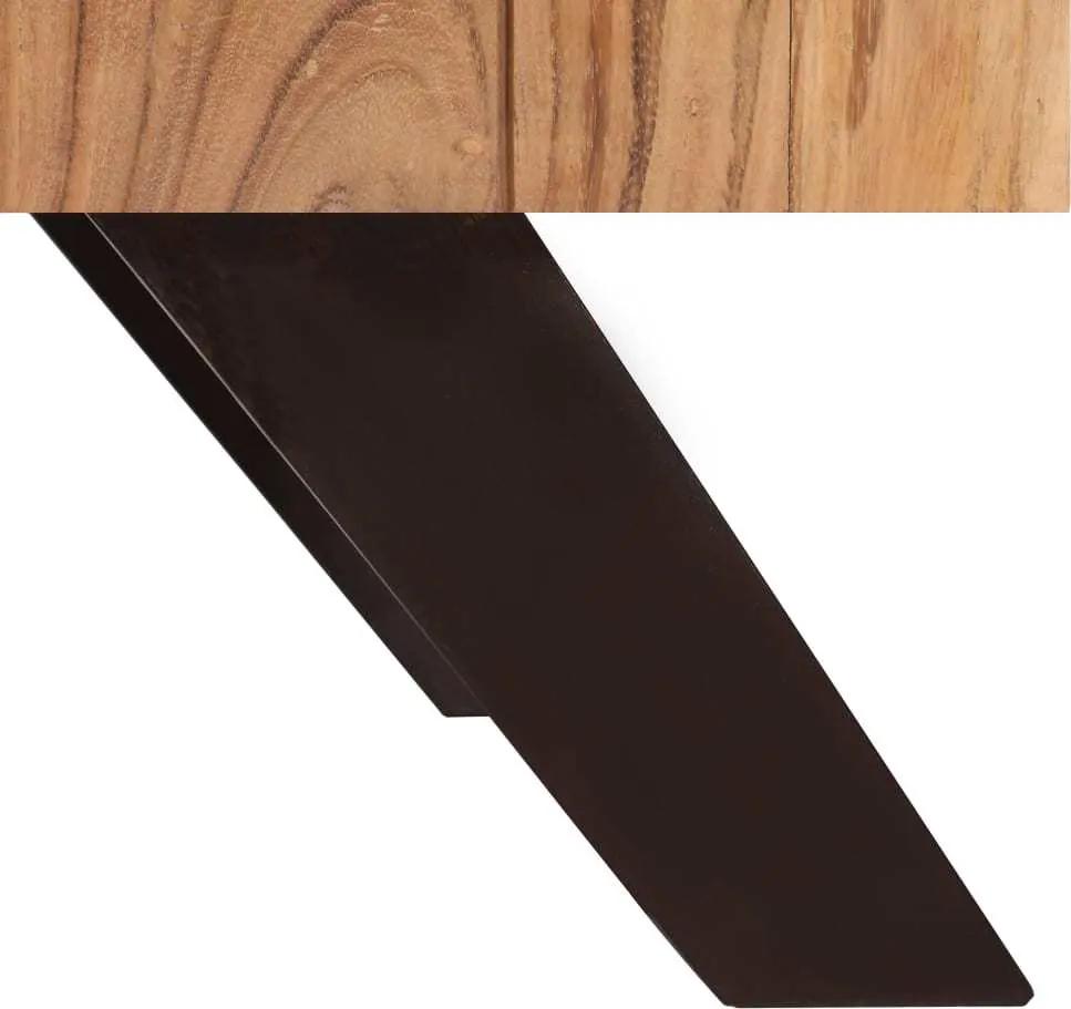 vidaXL Konferenční stolek 90 x 50 x 45 cm masivní akáciové dřevo [247492]