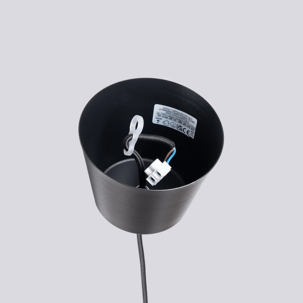 Sollux Lighting Závěsné svítidlo BILO černé