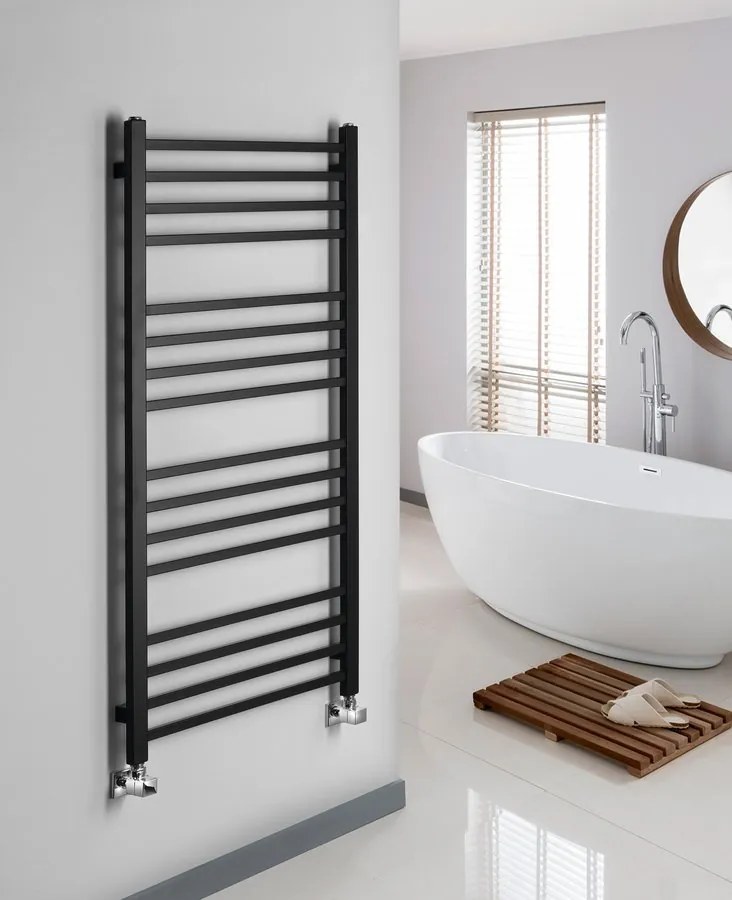 Sapho Sapho, MAKRO topné těleso 500x1200 mm, černý mat, IR410TB