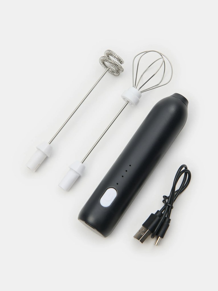 Sinsay - Šlehač a metla 2 v 1 s USB - černá