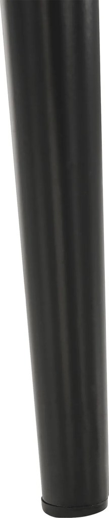 Jídelní židle SWISS - velvet látka, Dulux béžová / černá