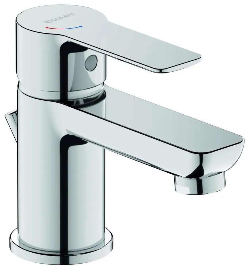 Duravit DC1013001010 - Umyvadlová baterie + výpusť D-CODE lesklý chrom DC1013001010