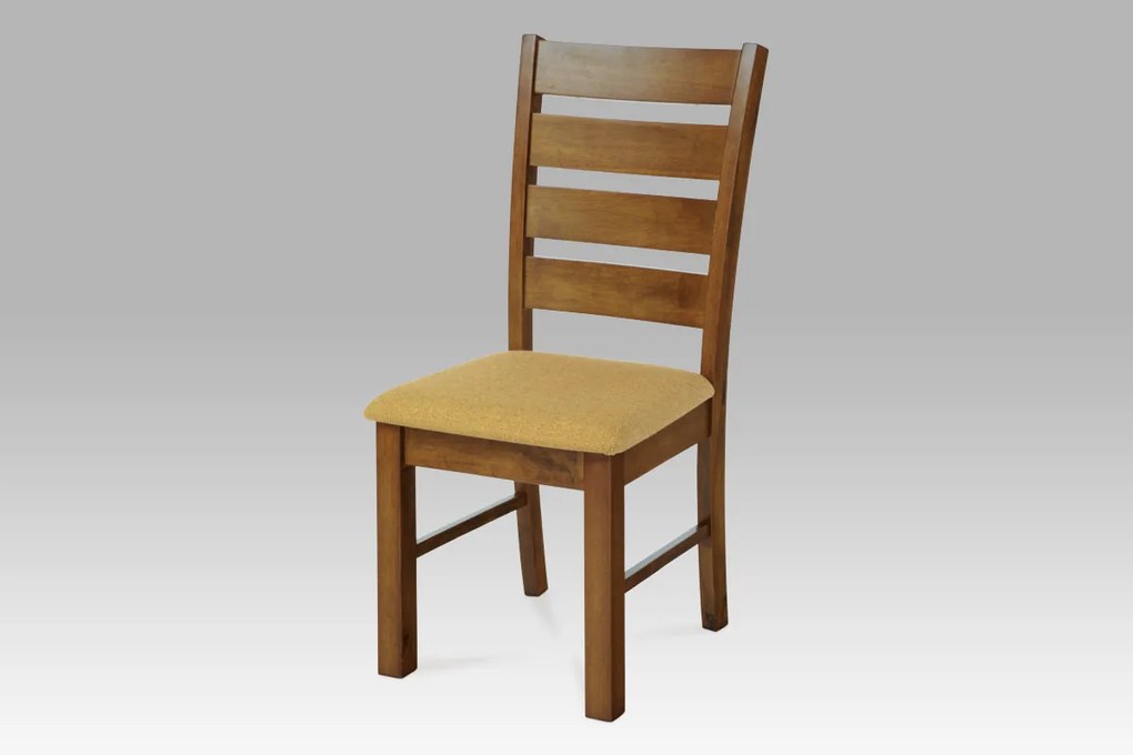 Artium Jídelní židle barva ořech / potah pískový - WDC-181 WAL2