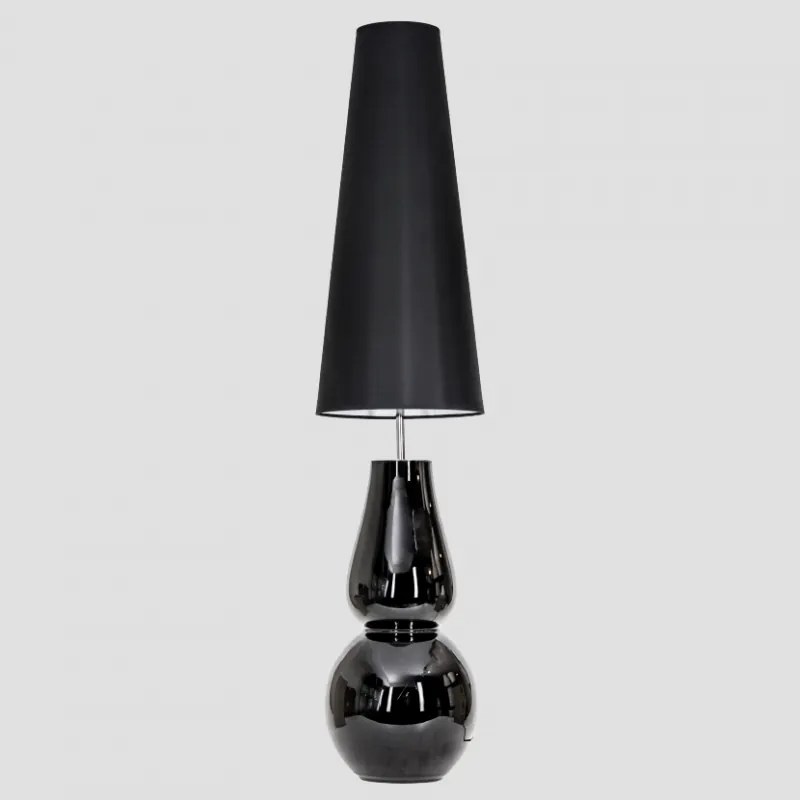 4concepts Designová stojací lampa MILANO BLACK