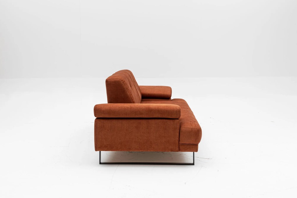 Atelier del Sofa 2-místná pohovka Mustang - Orange, Oranžová