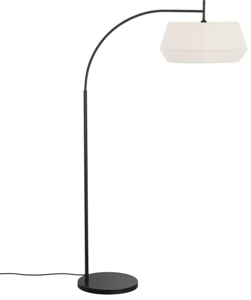 Nordlux - Stojací lampa DICTE 1xE27/60W/230V černá/bílá