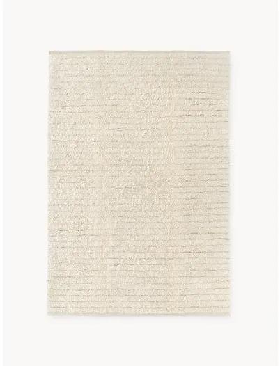 Ručně tkaný vlněný koberec's různou výškou povrchu Octavia