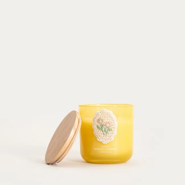 Svíčka CROHET Spring garden 771460