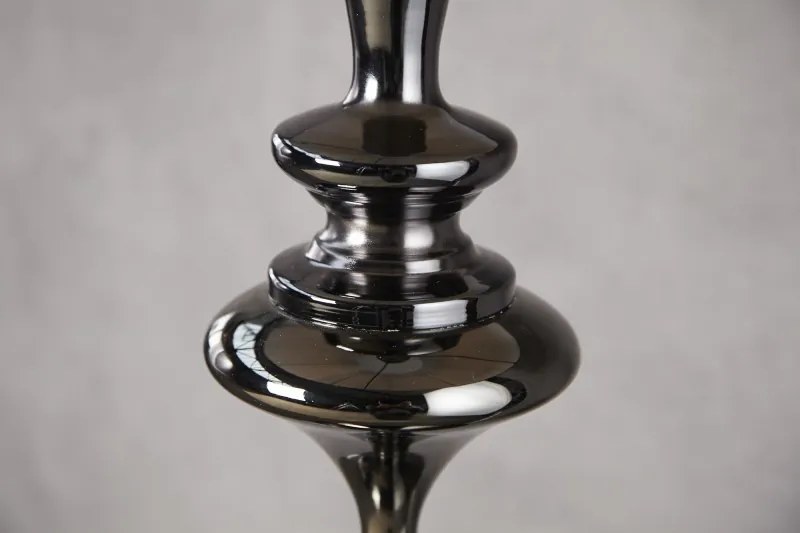 Stojací lampa Lucie černá