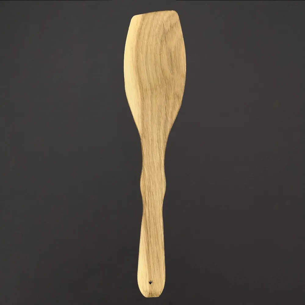 AMADEA Dřevěná obracečka, masivní dřevo, délka 30 cm