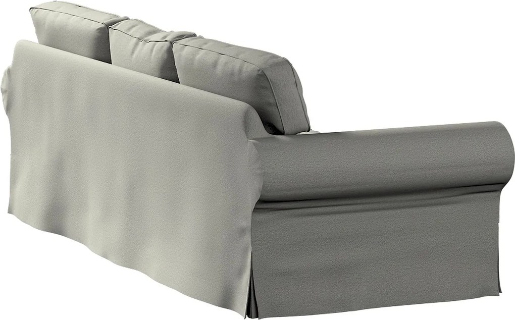 Potah na pohovku IKEA Ektorp 3-místná, rozkládací STARÝ MODEL PIXBO barva šedá látka pletený vzor