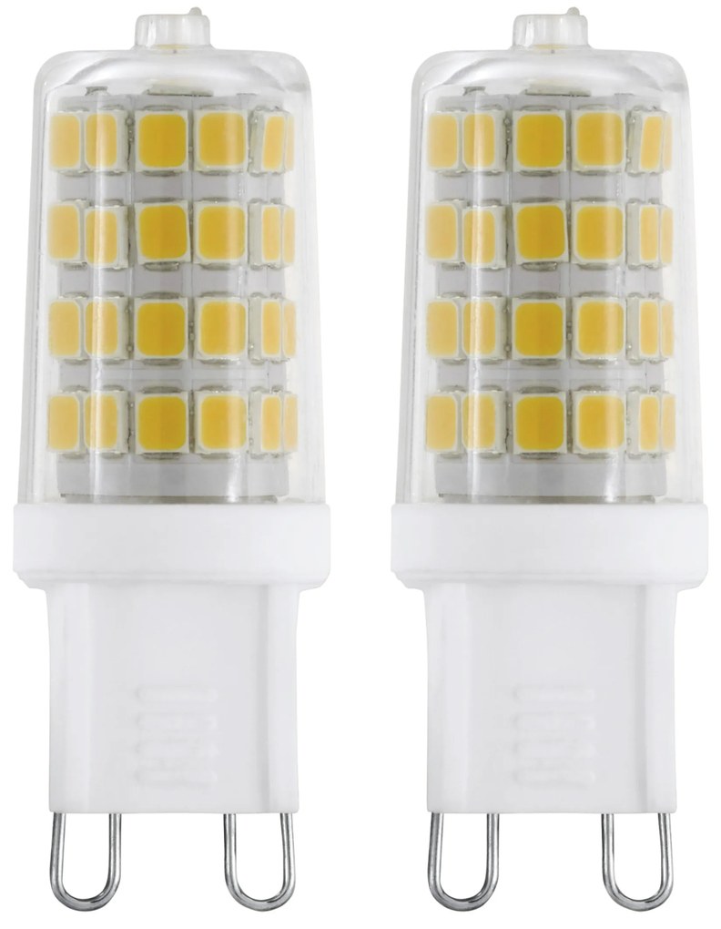 Schrack LED žárovka G9, 3W, 320lm, 3000K, 230V-sada 2ks