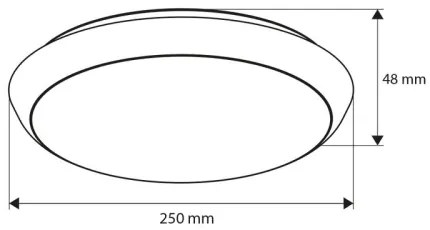 LED svítidlo McLED Calvia 18 12/15/18W CCT 3000/4000/6000K IP65 bílá/černá/stříbrná ML-411.011.42.0