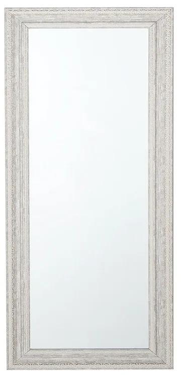 Nástěnné zrcadlo 50x130 béžová/stříbrná VERTOU Beliani