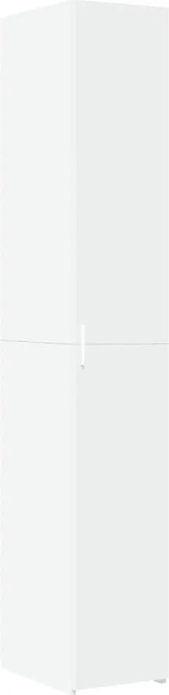 Skříň highboard bílá 30 x 42,5 x 185 cm kompozitní dřevo 3281392