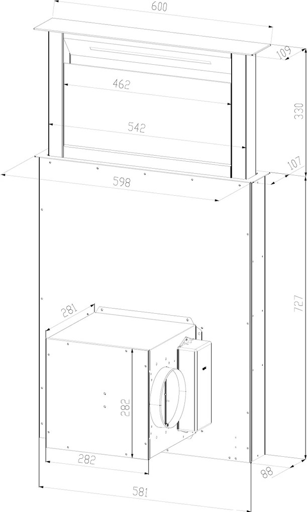 Kluge Odsavač par Kluge KLD6000BLG